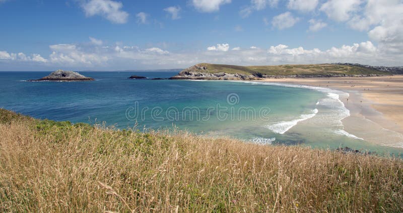 Beautiful Cornish Coastal Scenery. Stock Photo - Image of clouds, shore ...