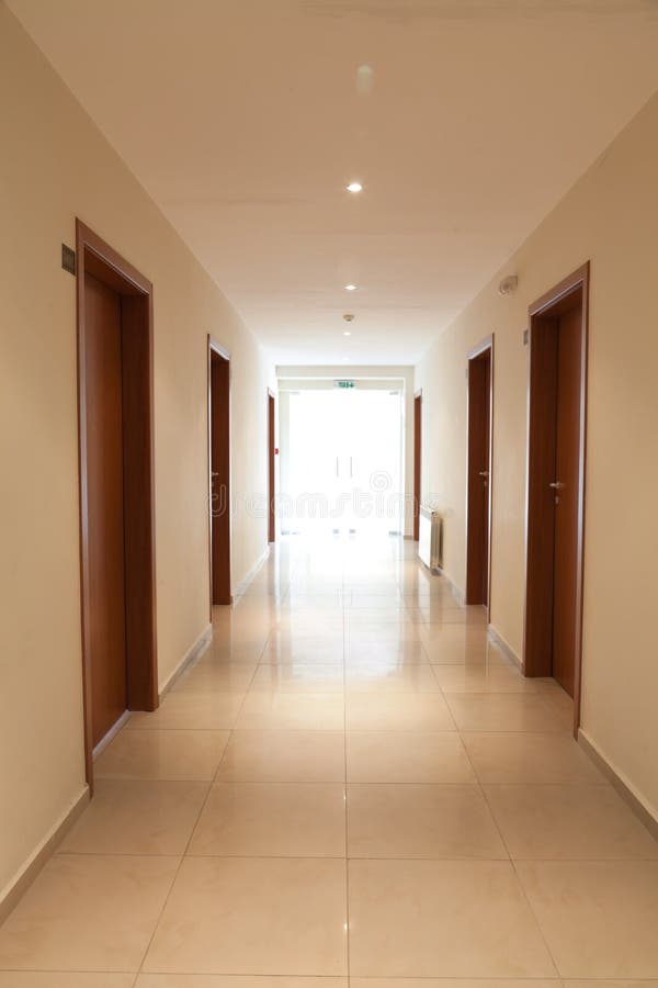 Beautiful corridor stock photo. Image of brown, lines - 40298592