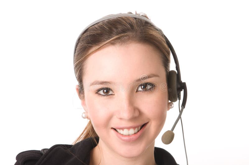 Beautiful costumer service stock image. Image of consultant - 10183173