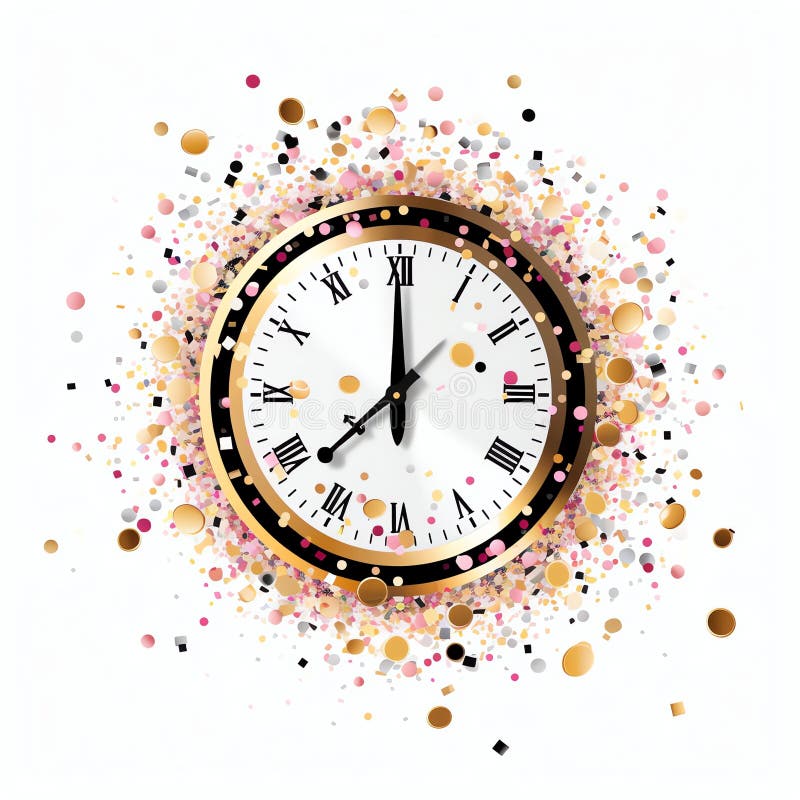 Beautiful Countdown Clock with Changing Digits Watercolor for ...