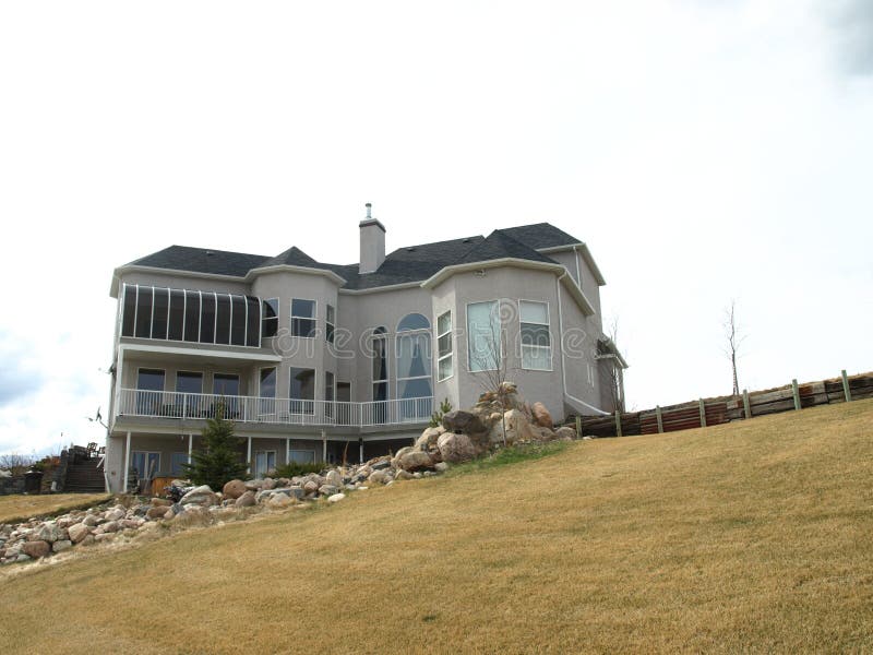 Beautiful country home. stock photo. Image of home, rural - 9492070