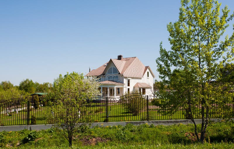 Beautiful country house stock photo. Image of solar, estate - 21542300