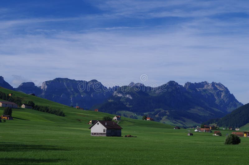 Beautiful Countryside Landscape Stock Image - Image of good, appenzell ...