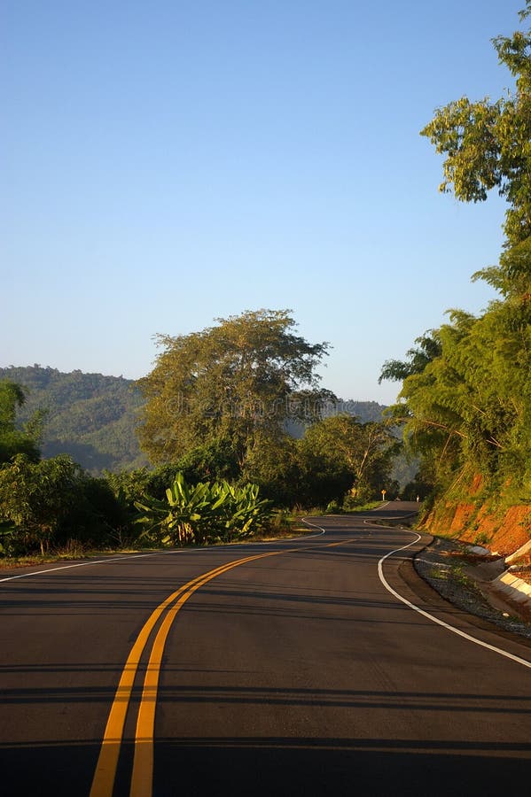 Beautiful countryside road stock image. Image of road - 48939549