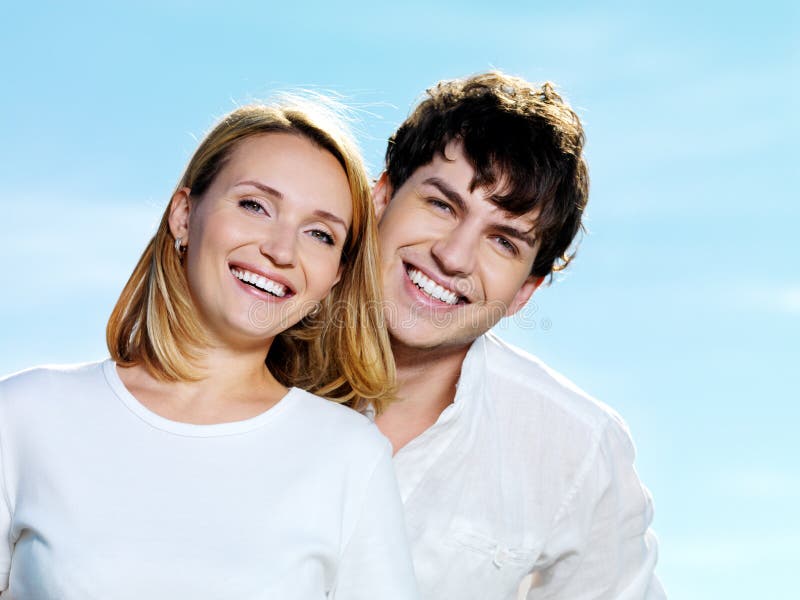 Happy young couple stock photo. Image of happiness, people - 32211368