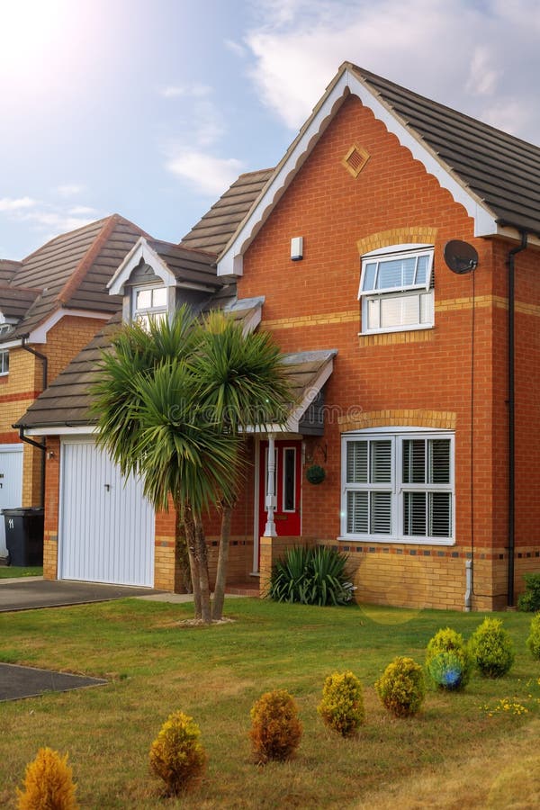 Cozy house in England stock photo. Image of cottage - 254462540