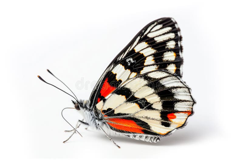 Beautiful Cramer Eighty-eight (Diaethria Clymena) Butterfly Isolated on ...