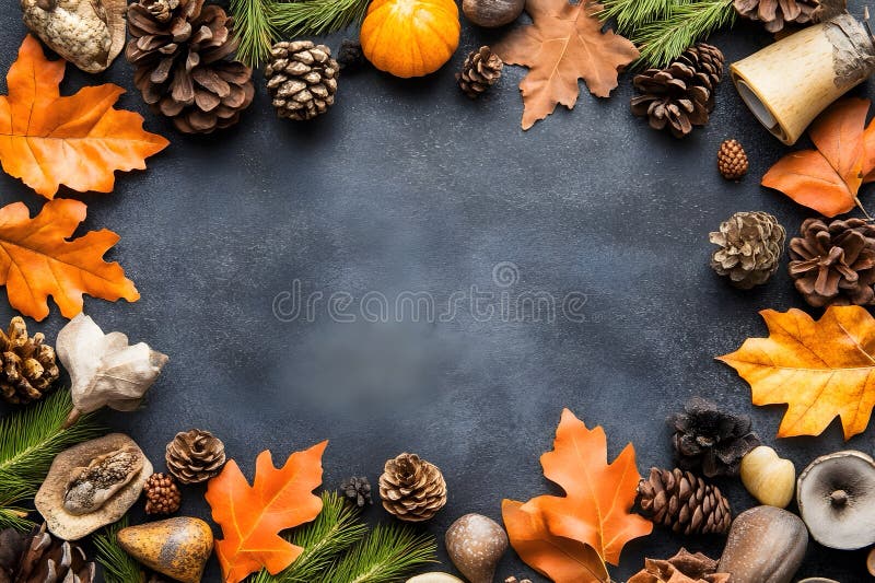 Beautiful and Creative Wallpaper with Autumn Vibes and Themes Stock ...