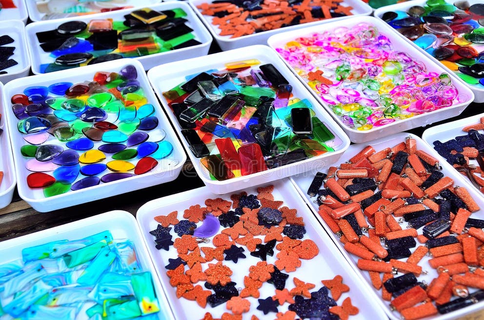 Beautiful Crystal Accessories Stock Photo - Image of beauty, gift: 32208742