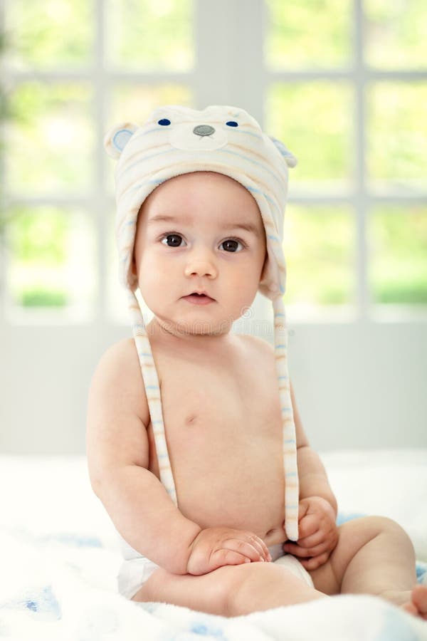 Beautiful cute baby stock image. Image of love, coif - 40740929