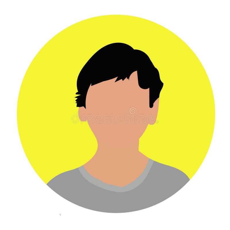 Beautiful Cute Boy Avatar Vector Art Design. Stock Vector ... Beautiful Cute Boy Avatar Vector Art Design. Stock Vector ...