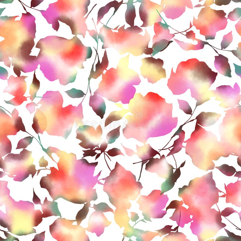 Cute Flower Pattern Suitable for Textile Pattern, Stock Illustration ...