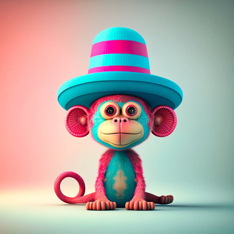 Pink Amazing Monkey Stock Illustrations – 13 Pink Amazing Monkey Stock ...