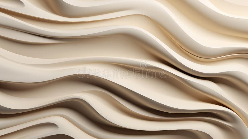 Beautiful 3d Abstract Beige Pattern Background with Shining Organic ...