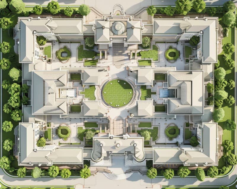 3d Generated Professional Photo of a Creative 3d Rendered Layout Plan ...