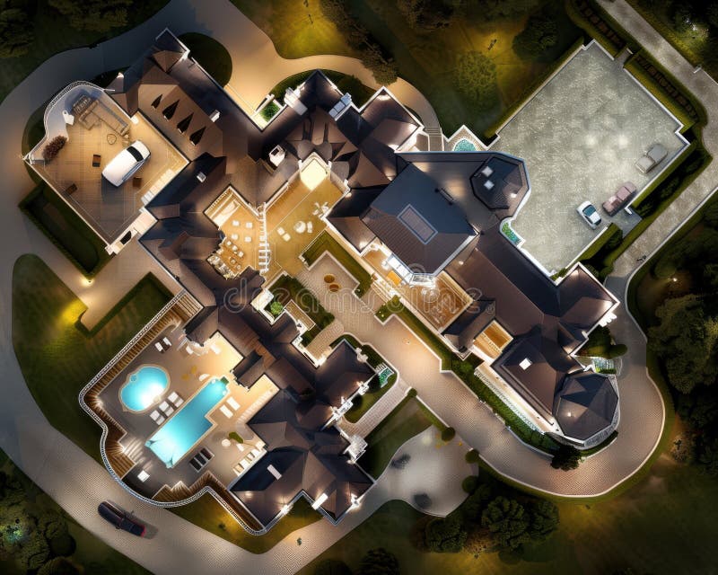 3d Generated Professional Photo of a Creative 3d Rendered Layout Plan ...