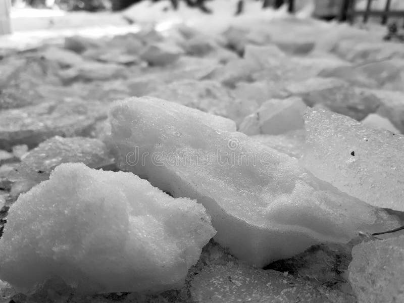 Beautiful and Dangerous Blocks of Ice Stock Image - Image of rock ...