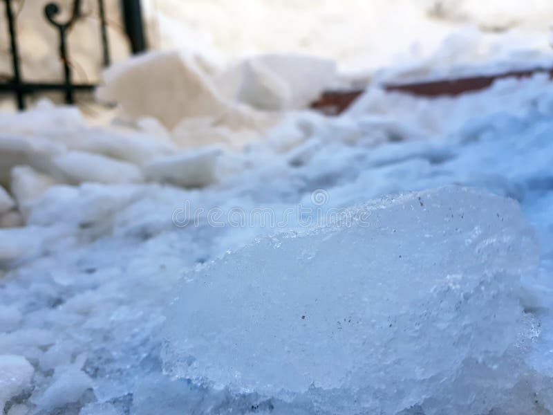 Beautiful and Dangerous Blocks of Ice Stock Photo - Image of natural ...