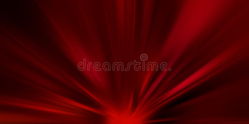 Abstract Red Sunbeam Burst of Light Stock Photo - Image of orange, rays ...