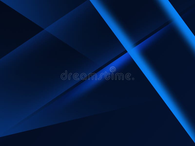 Dark Blue Background with Abstract Graphic Elements Stock Illustration ...