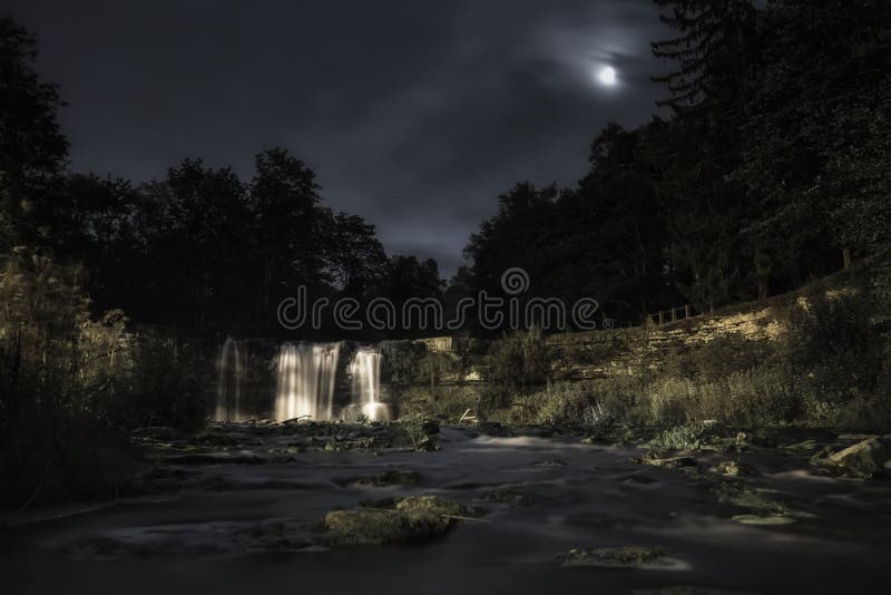Beautiful dark night stock image. Image of dramatic - 162134309