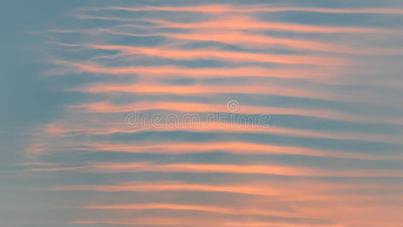 Beautiful Dawn Sky Background Stock Image - Image of environment ...