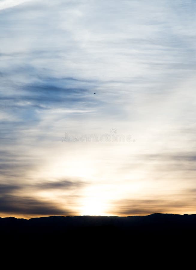 Beautiful Dawn Sun in the Mountains Stock Photo - Image of beam ...