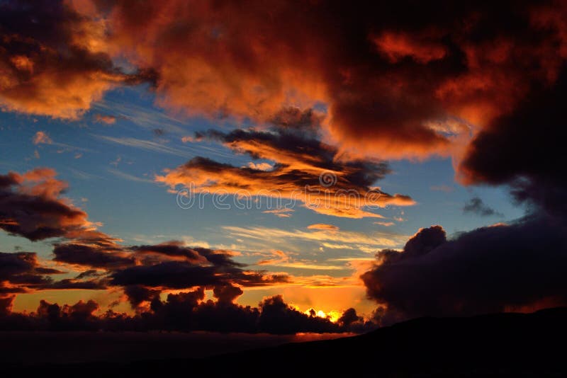 Beautiful dawn stock photo. Image of heaven, climate - 90748132