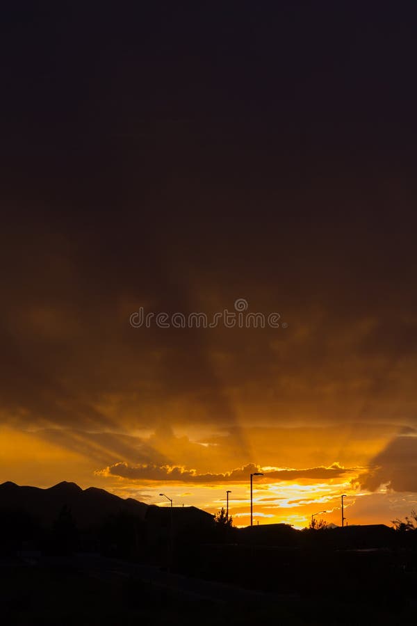 Beautiful dawn stock image. Image of clouds, outdoor - 207830179