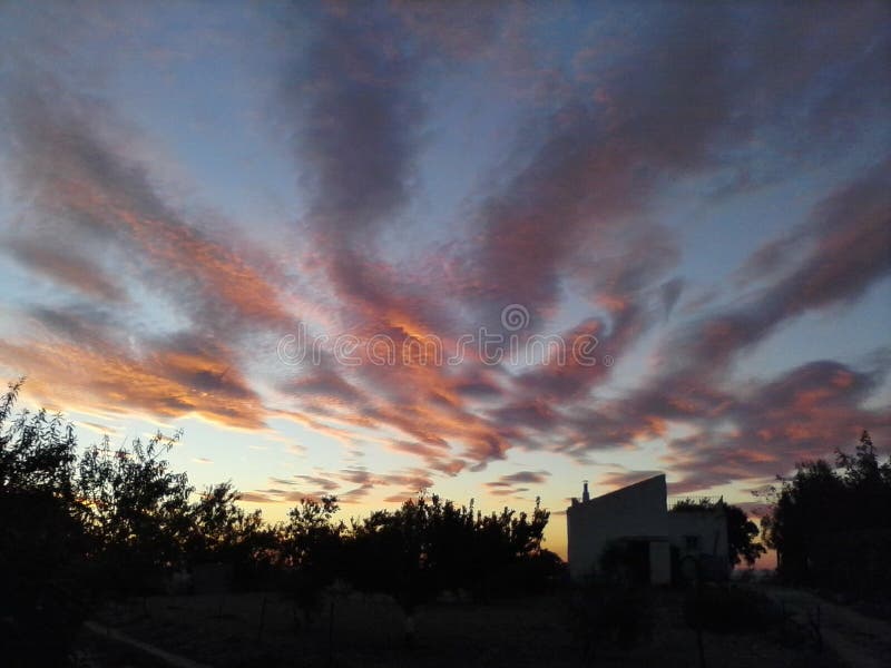 Beautiful dawn stock photo. Image of andalusia, torredelcampo - 98618944