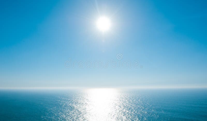 Beautiful Day on Atlantic Ocean Stock Photo - Image of blue, atlantic ...