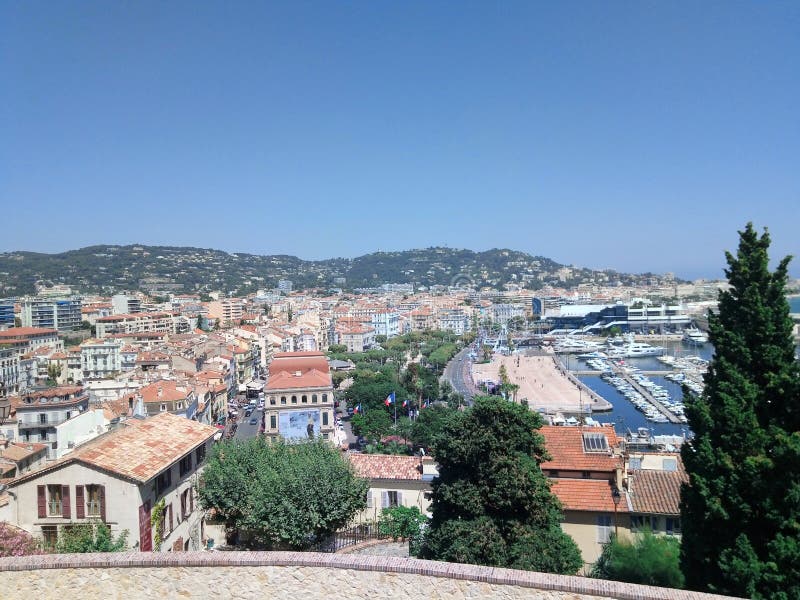 Beautiful Summer Morning in Monaco Overlooking a Harbour Editorial ...