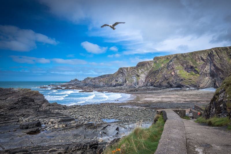Beautiful Daytime View of the Sea Coast Stock Photo - Image of view ...