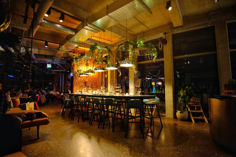 Cozy Atmosphere in a Restaurant Editorial Photography - Image of ...