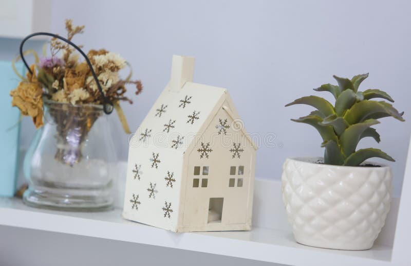 Beautiful Clean and Simple Decoration of Home Interior Stock Photo ...