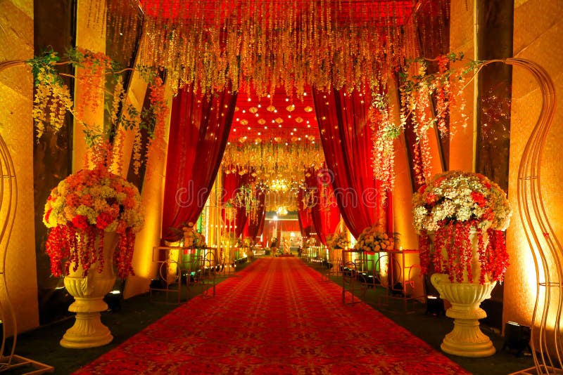 The Beautiful Decorations Cultural Program Stock Photo - Image of city ...