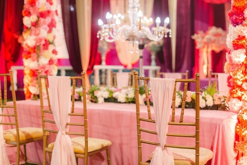 The Beautiful Decorations Cultural Program Stock Image - Image of ...