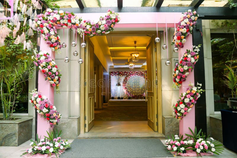 The Beautiful Decorations Cultural Program Stock Image - Image of ...