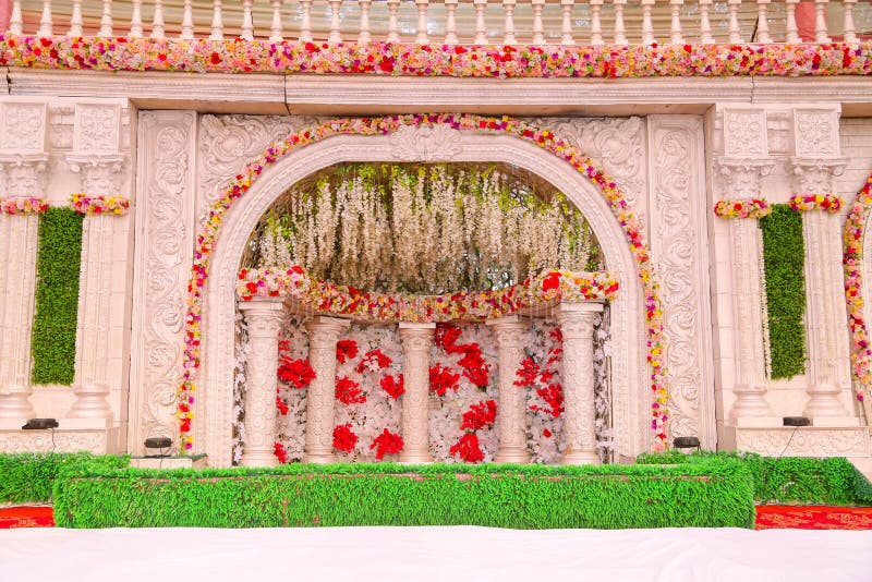 The Beautiful Decorations Cultural Program Stock Image - Image of ...