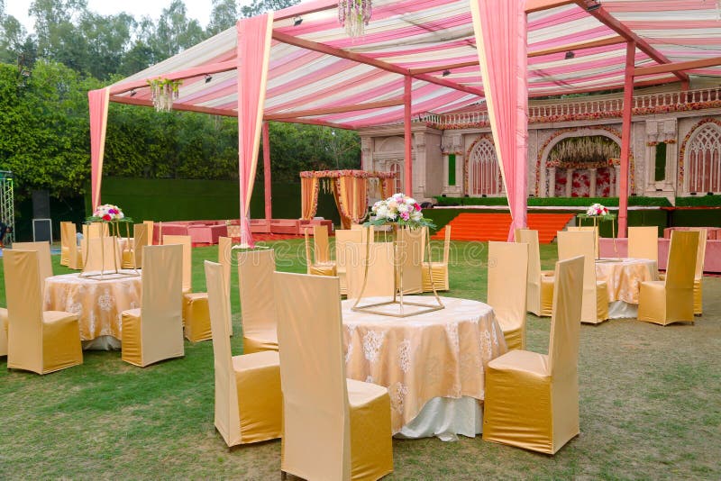 The Beautiful Decorations Cultural Program Stock Photo - Image of ...