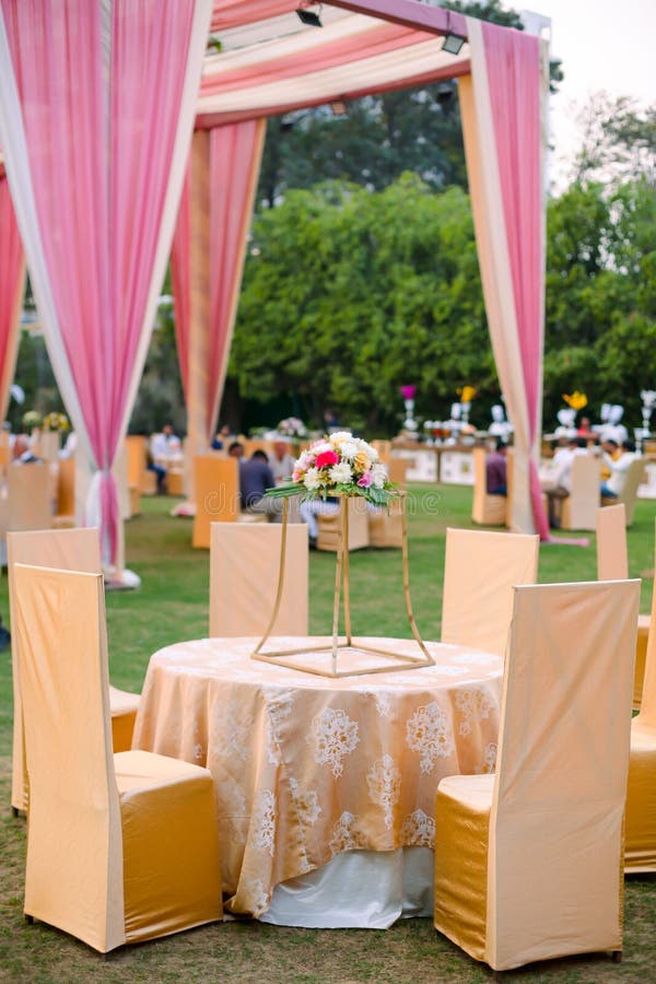 The Beautiful Decorations Cultural Program Stock Image - Image of house ...