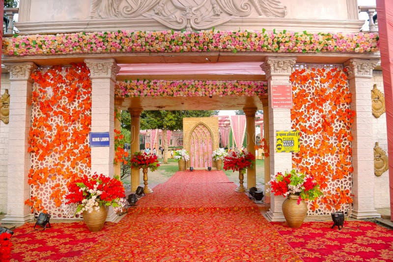 The Beautiful Decorations Cultural Program Stock Photo - Image of city ...