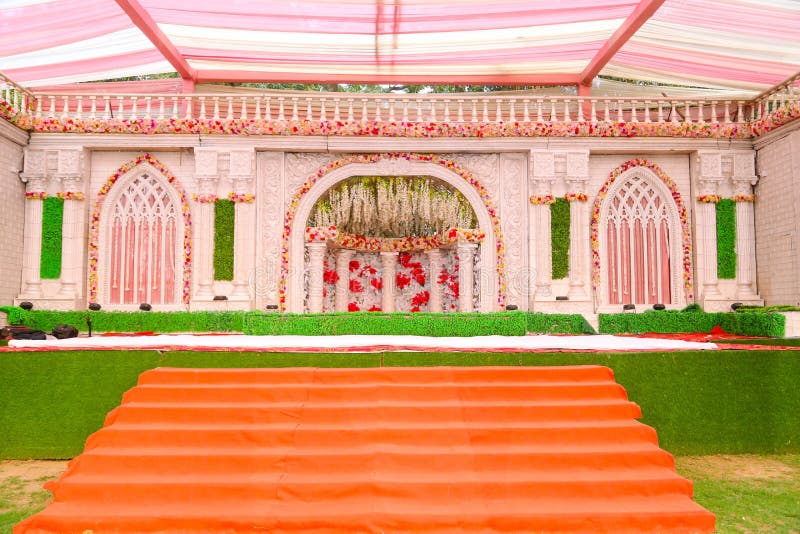 The Beautiful Decorations Cultural Program Stock Image - Image of ...