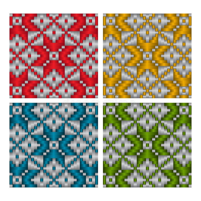 Beautiful Decorative Ethnic Woven Anyaman Background Texture 8 Stock ...