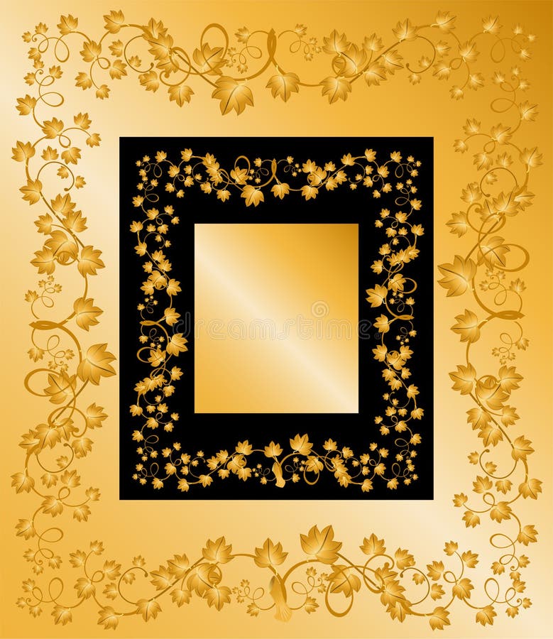 Beautiful Decorative Framework Stock Vector - Illustration of artwork ...