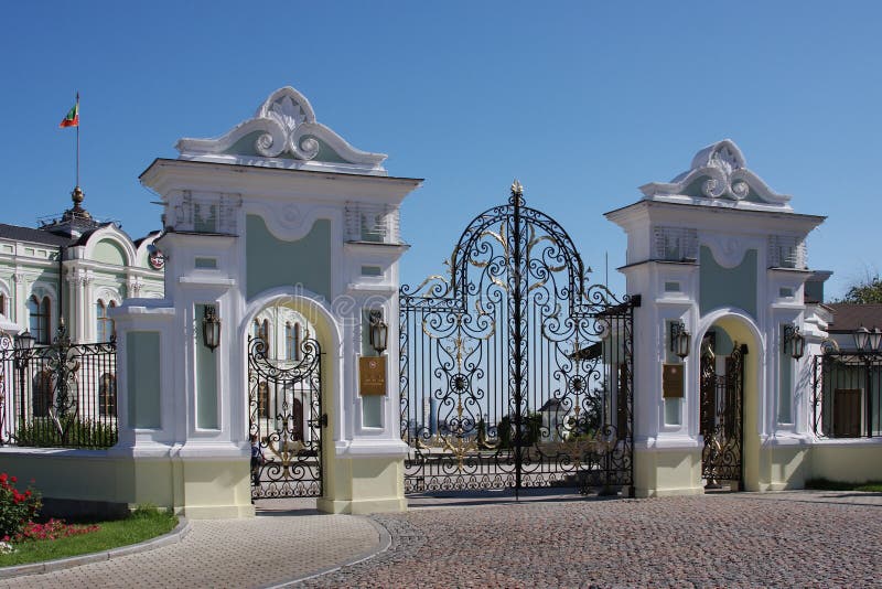 Beautiful decorative gate stock photo. Image of design - 16266422