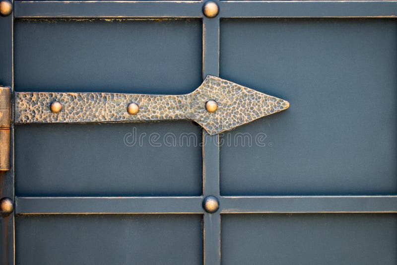 Beautiful Decorative Metal Elements Forged Wrought Iron Gates Stock ...