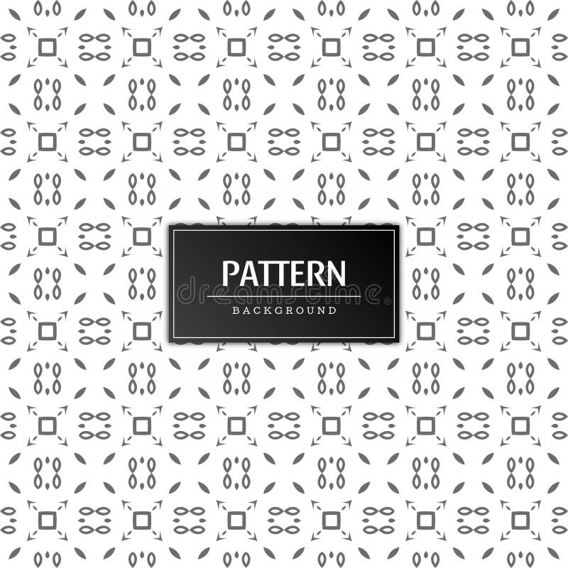 Beautiful Decorative Pattern Background Stock Vector - Illustration of ...
