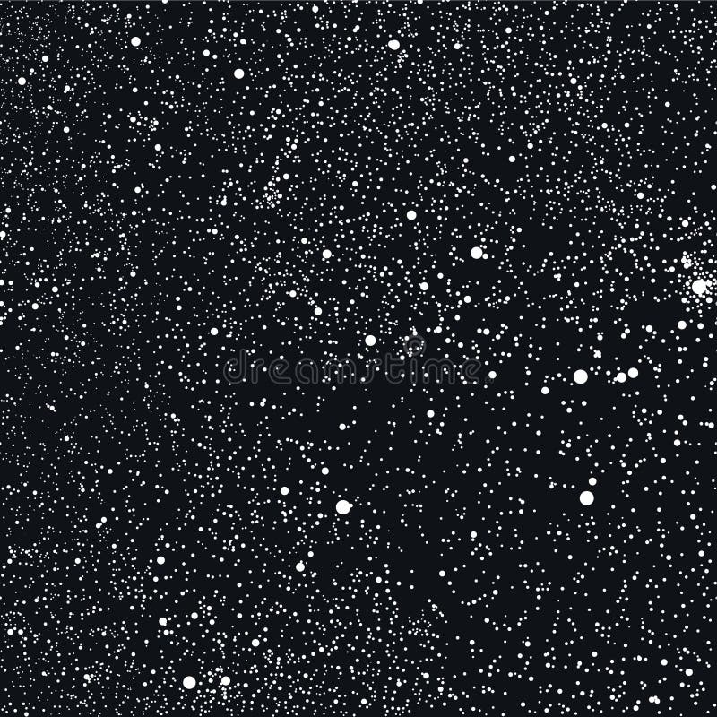 Beautiful Deep Universe Stars Seamless Stock Vector - Illustration of ...