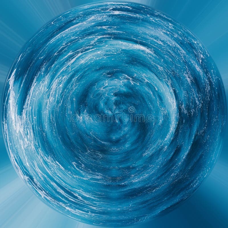 Beautiful 360 Degree Panoramic View of a Sea Water Stock Photo - Image ...